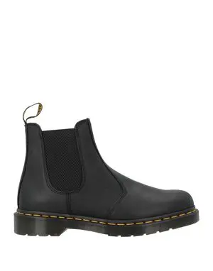 Dr. Martens 2976 Ambassador Leather Ankle Boots - Black