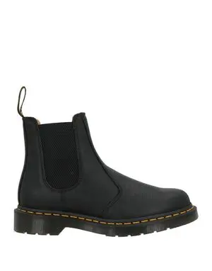 Dr. Martens 2976 Ambassador Leather Ankle Boots - Black