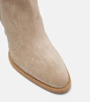 Paris Texas Lavinia Suede Cowboy Boots