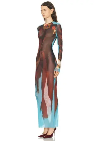 JEAN PAUL GAULTIER Tennis Costume Long Dress