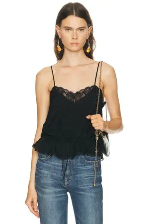 Lace Up Camis Tanks For Women