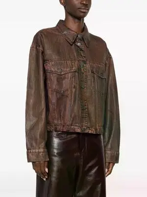 GESTUZ Gzcellie Chest Pocket Jacket - Brown