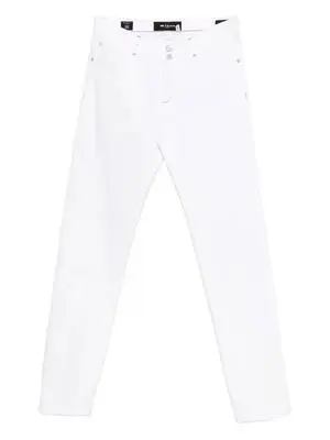 Kiton Slim-fit Jeans - White
