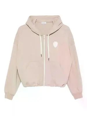Brunello Cucinelli Logo Hoodie - Neutrals