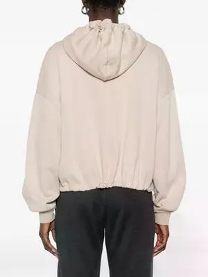 Brunello Cucinelli Logo Hoodie - Neutrals
