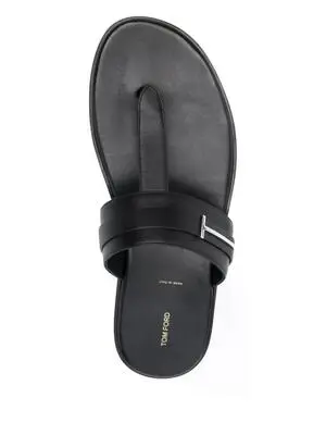 TOM FORD Logo Detail Sandals