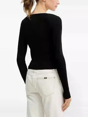 Miss Sixty Long-sleeve Cut-out Cardigan