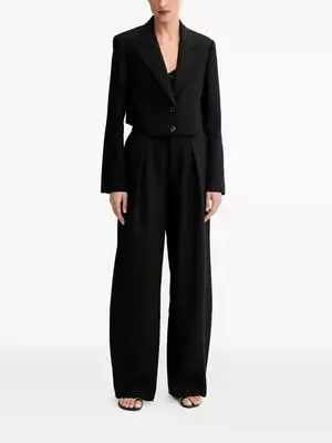 Miss Sixty Pleated Wide Leg Trousers