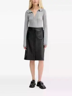 Munthe Livo Tie Sweater - Grey