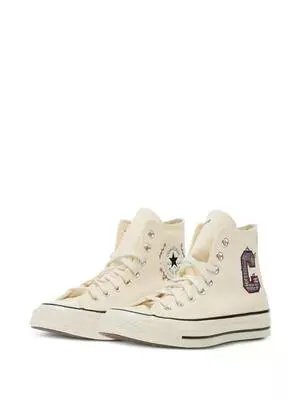 CONVERSE Chuck 70 Floral-embroidered Sneakers
