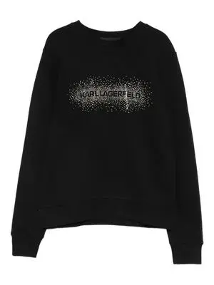 Karl Lagerfeld Embellished Sweatshirts Hoodies For Women