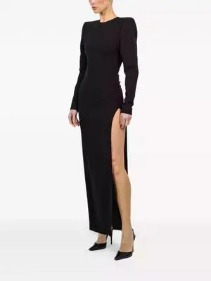 Wardrobe.NYC Shoulder-pad Maxi Dress