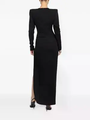 Wardrobe.NYC Shoulder-pad Maxi Dress