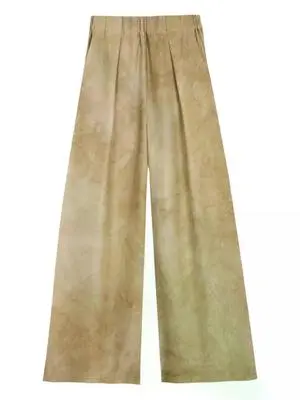 CORTANA Elasticated-waist Palazzo Pants