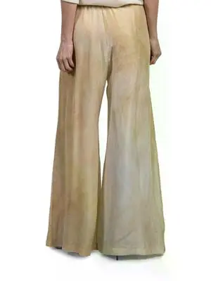 CORTANA Elasticated-waist Palazzo Pants