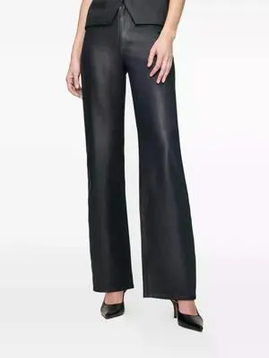 DL1961 Karmine Coated Wide Leg Jeans