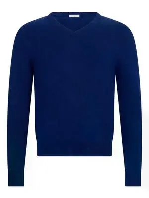 Malo V-neck Sweater - Blue