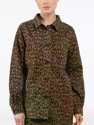 DL1961 Harloe Leopard-print Jacket