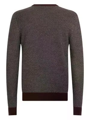 Malo Patterned Crew-neck Sweater