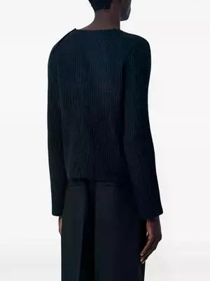JIL SANDER Crew-neck Ribbed Sweater