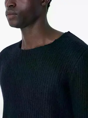 JIL SANDER Crew-neck Ribbed Sweater
