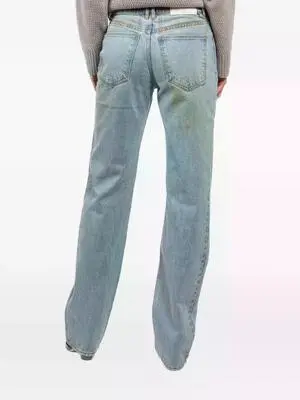 EZR Pacific Patch Straight Leg Jeans