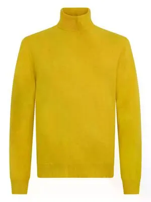 Malo Roll-neck Sweater - Yellow