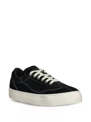 S.W.C STEPNEY WORKERS CLUB Contrast-stitching Sneakers - Black