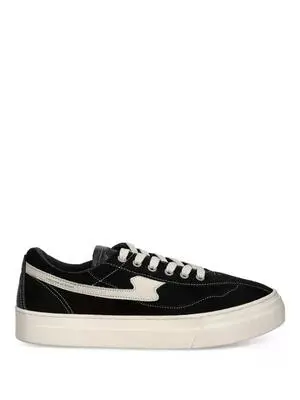 S.W.C STEPNEY WORKERS CLUB Contrast Suede Sneakers - Black