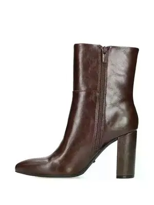 MEXX Pointed Block-heel Ankle Boots - Red