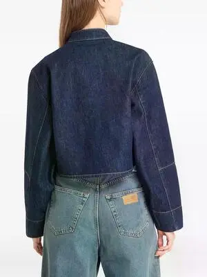 Calvin Klein Zip-up Denim Jacket