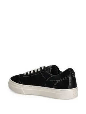 S.W.C STEPNEY WORKERS CLUB Stitched Sneakers - Black