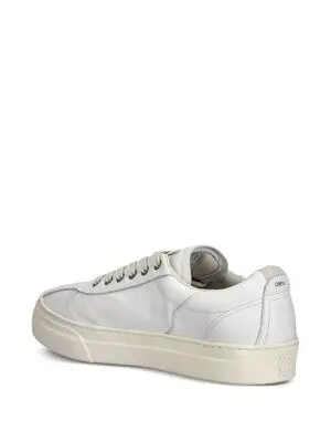 S.W.C STEPNEY WORKERS CLUB Lace-up Panelled Sneakers - White