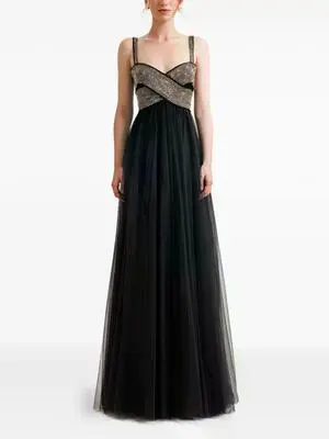 GEMY MAALOUF Rhinestone-embellished Gown
