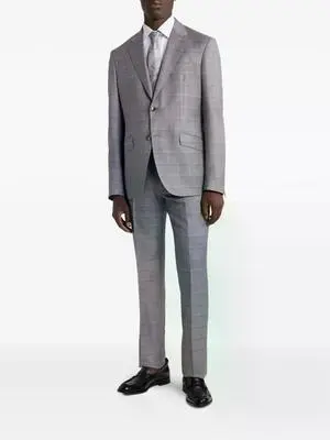 Etro Checked Single-breasted Suit