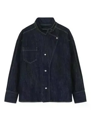 MARGAUX LONNBERG Asymmetric Denim Jacket