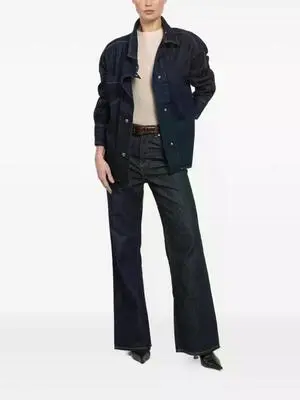 MARGAUX LONNBERG Asymmetric Denim Jacket