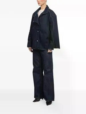 MARGAUX LONNBERG Asymmetric Denim Jacket