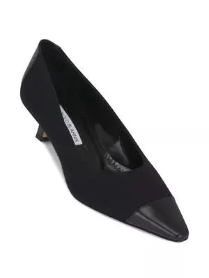 Manolo Blahnik Pointed Cap-toe Pumps