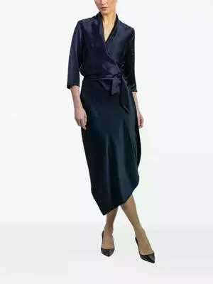 PETER COHEN Wrap Tie Dress
