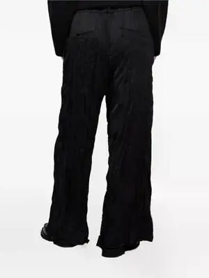 Masnada Crinkled Wide Leg Trousers