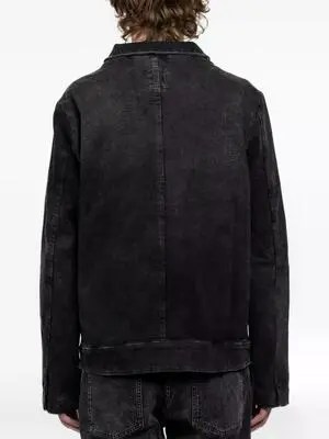 HANNES ROETHER Buttoned Chest-pocket Shirt Jacket