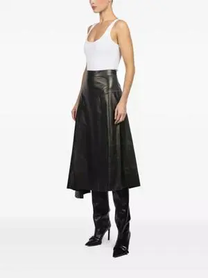 KULSON Panelled A-line Skirt