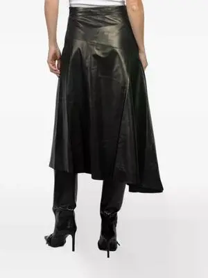 KULSON Panelled A-line Skirt
