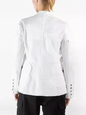 GREG LAUREN Painter Ollie Contrast-trim Jacket