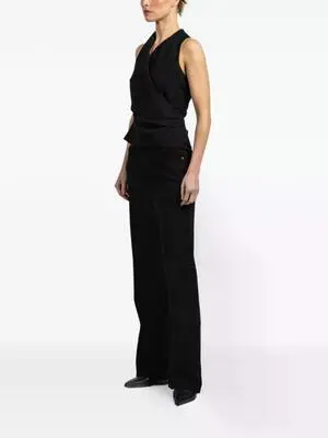 PETER COHEN Tie-fastening Top - Black