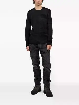 HANNES ROETHER Long-sleeve Crew-neck Sweater