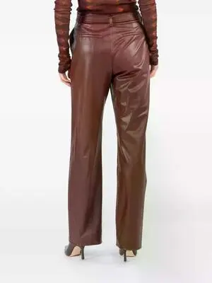 Lapointe Belted Leather Trousers