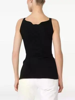HIGH SPORT Asher Square-neck Top