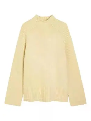 Maria Mcmanus Ribbed Funnel-neck Sweater